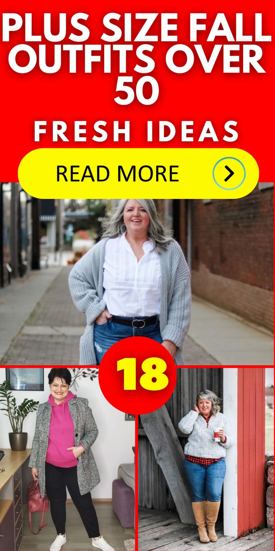 Plus Size Fall Outfits Over 50 18 Ideas: Embrace Fashion and Comfort - women-club.online