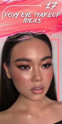 Subtle Glamour: Creating a Soft Brown Fox Eye Makeup Look for a Day to ...