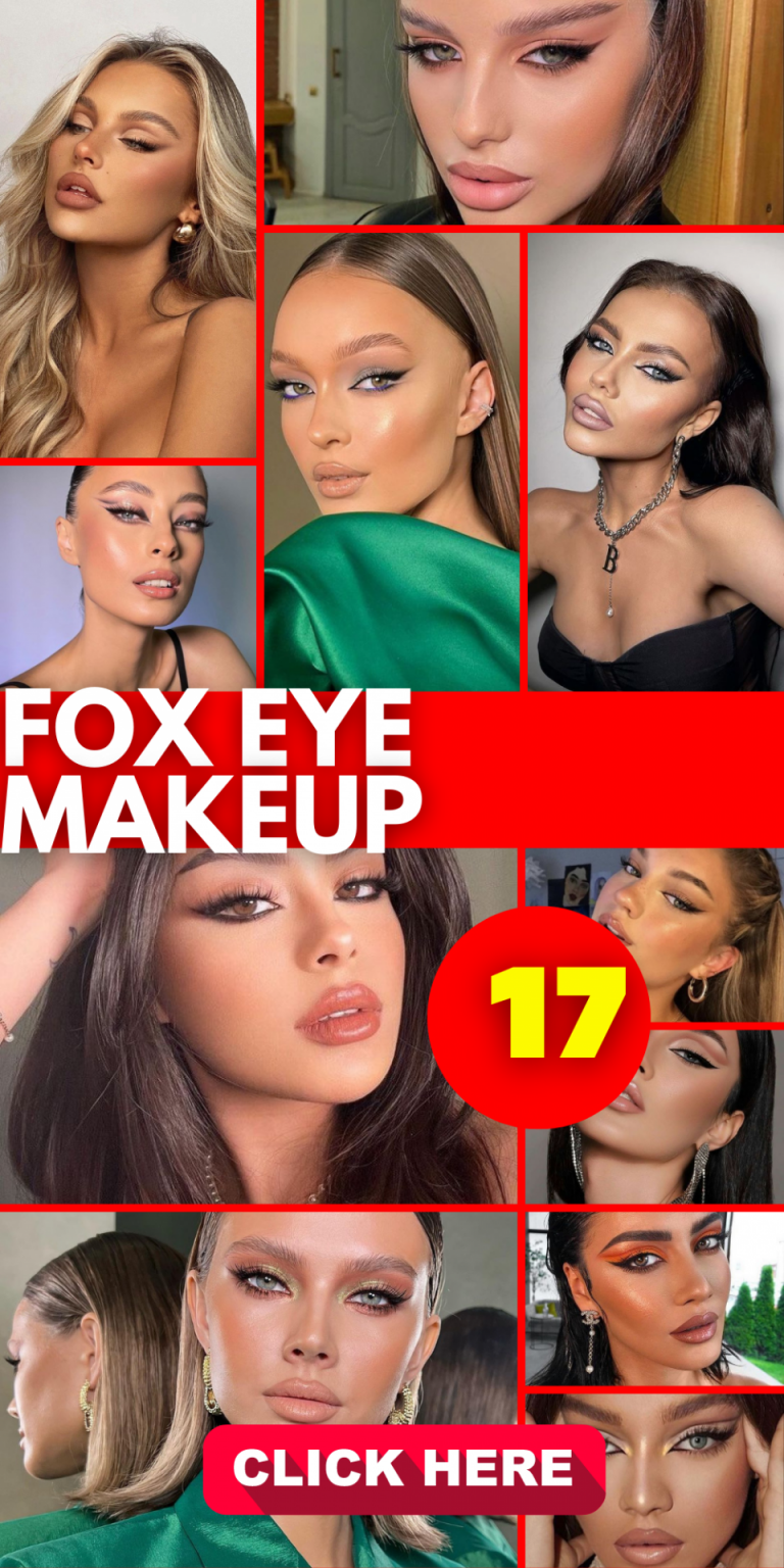 Subtle Glamour: Creating a Soft Brown Fox Eye Makeup Look for a Day to ...