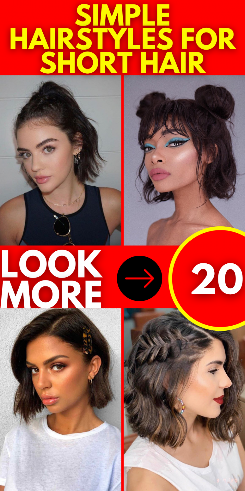 The Modern Women: Classic, Easy, Simple Hairstyles for Short Hair Ideas