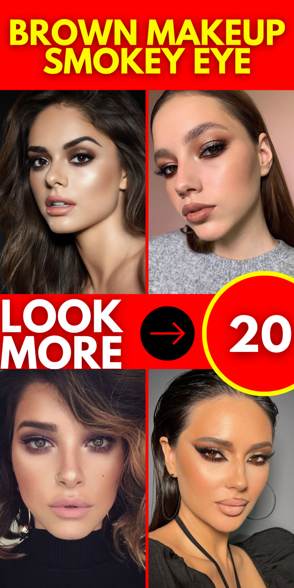 Natural Brown Smokey Eye Makeup: Enhance Your Natural Beauty