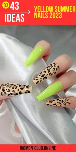 Yellow Summer Nails 2023 - 43 Trendy Designs for Your Perfect Look