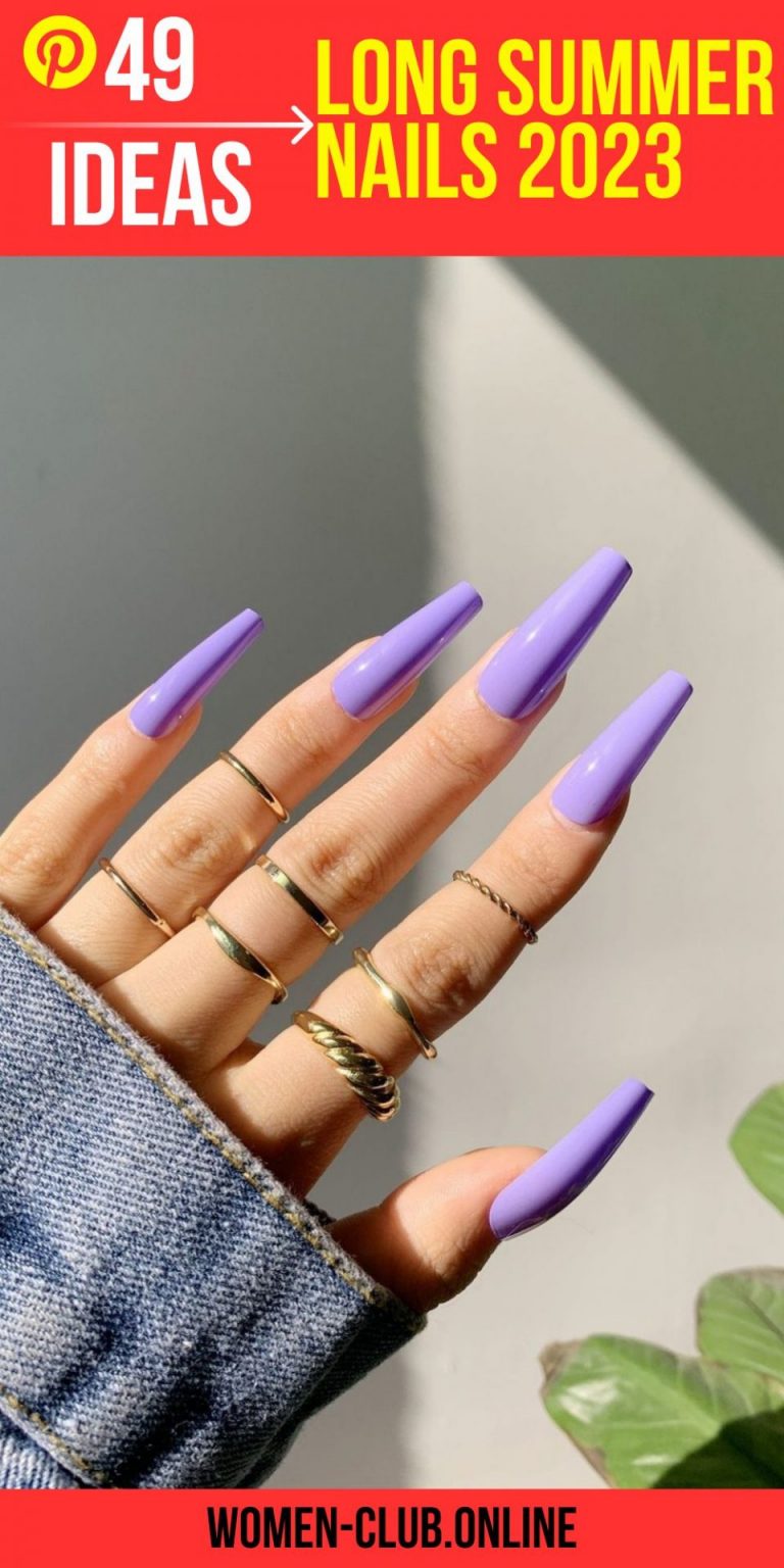 Long Summer Nails 2023: Discover Trending Designs for an Elegant Season