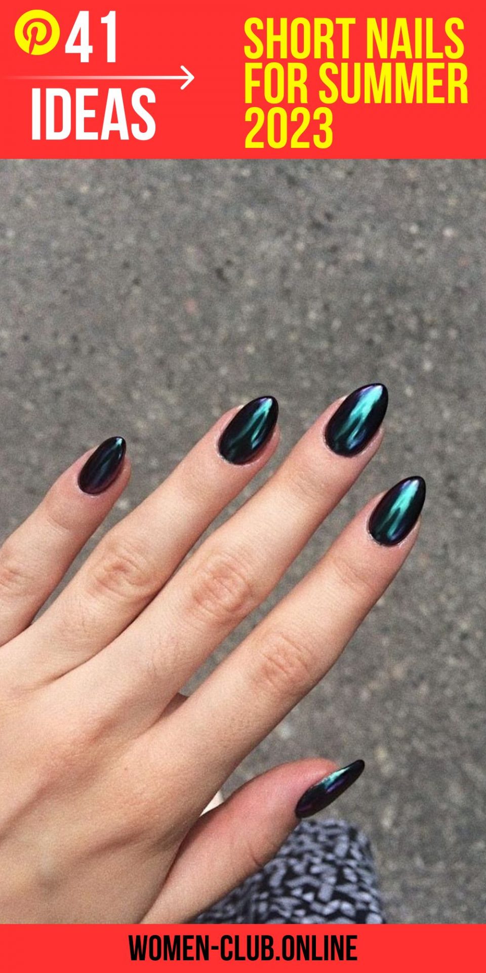 41 Ideas Short Nails for Summer 2023: Trends and Care Tips