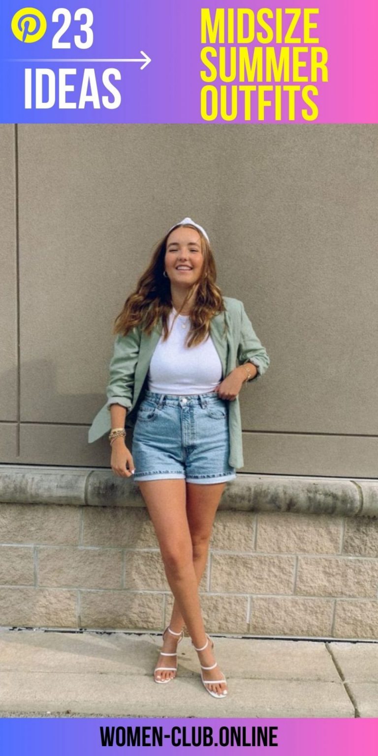 Midsize Summer Outfits 2023: Trendy and Comfortable 23 Ideas - Fall ...