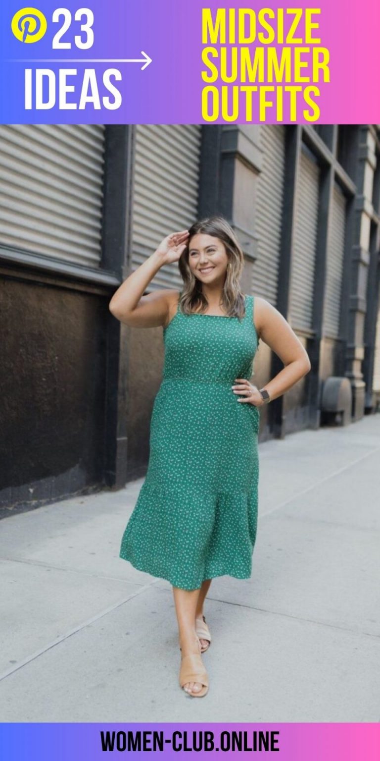 Midsize Summer Outfits 2023: Trendy and Comfortable 23 Ideas - Fall ...