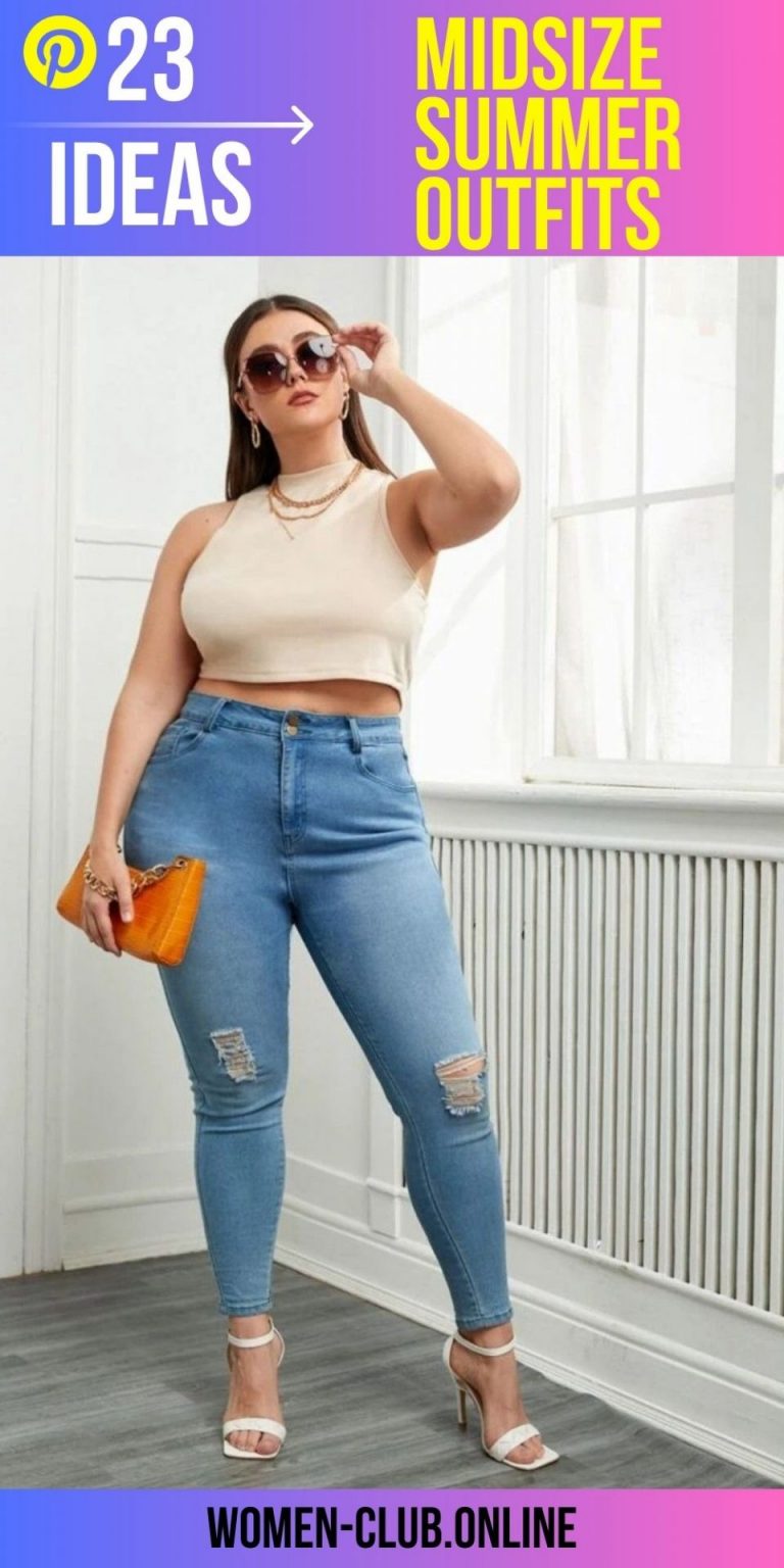 Midsize Summer Outfits 2023: Trendy and Comfortable 23 Ideas - Fall ...