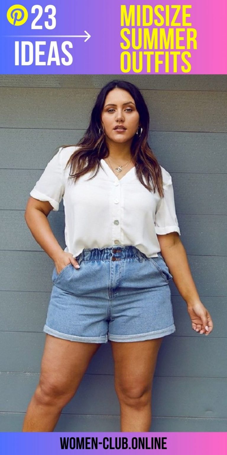 Midsize Summer Outfits 2023: Trendy and Comfortable 23 Ideas - Fall ...