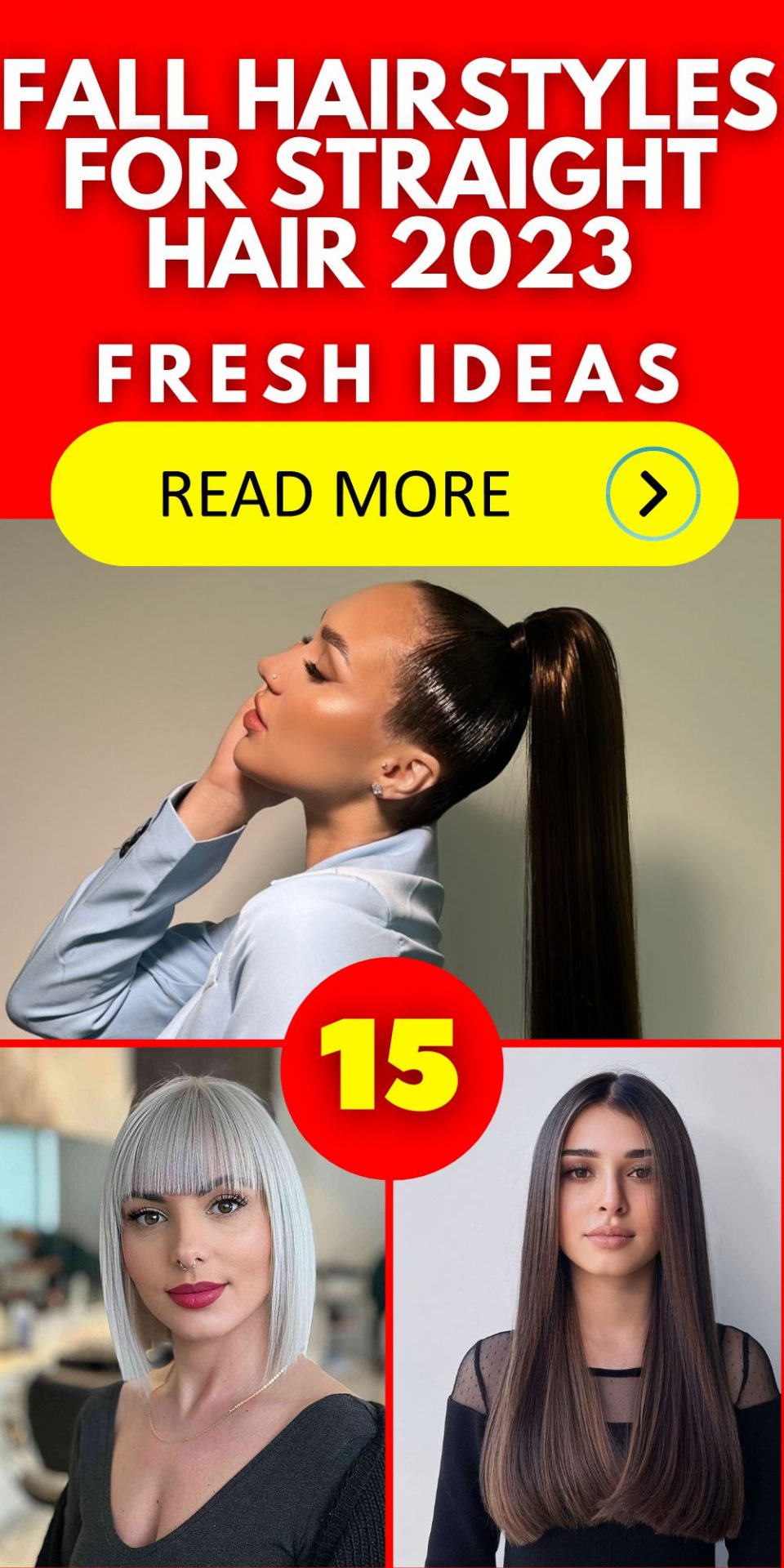 Straight Fall Hairstyle 2023 15 Ideas - Fall Update Ideas 2025