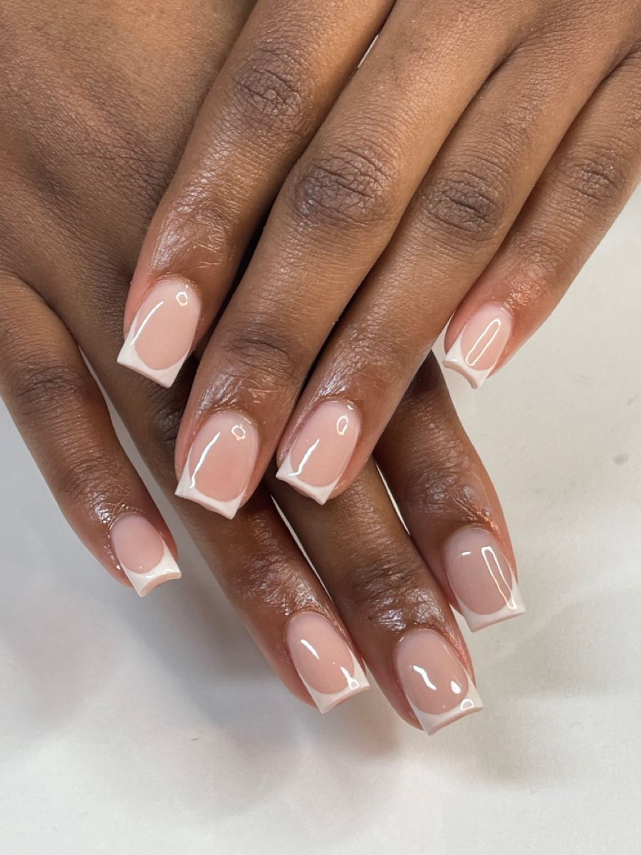 Elevate Your Look: Exceptional French Tip Nails Design Ideas for Dark ...