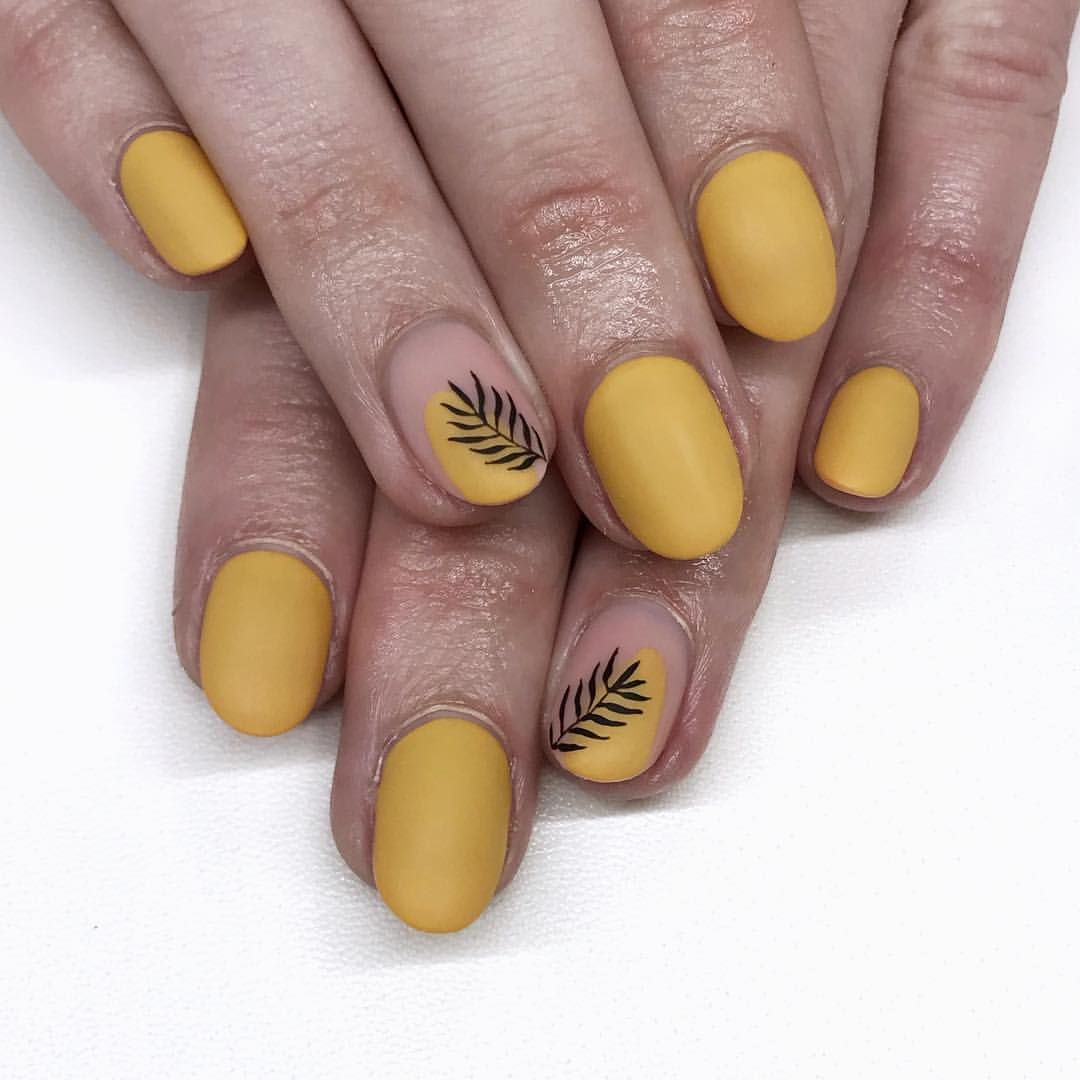 The Art of Autumn: Unleashing Creativity with Fall Yellow Nail Art ...