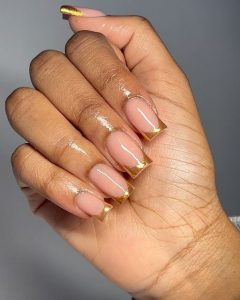 Elevate Your Look: Exceptional French Tip Nails Design Ideas for Dark ...