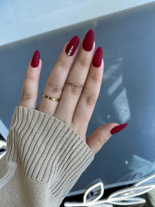 Matte Red Nails 15 Ideas: Timeless Elegance for Your Manicure - Fall ...