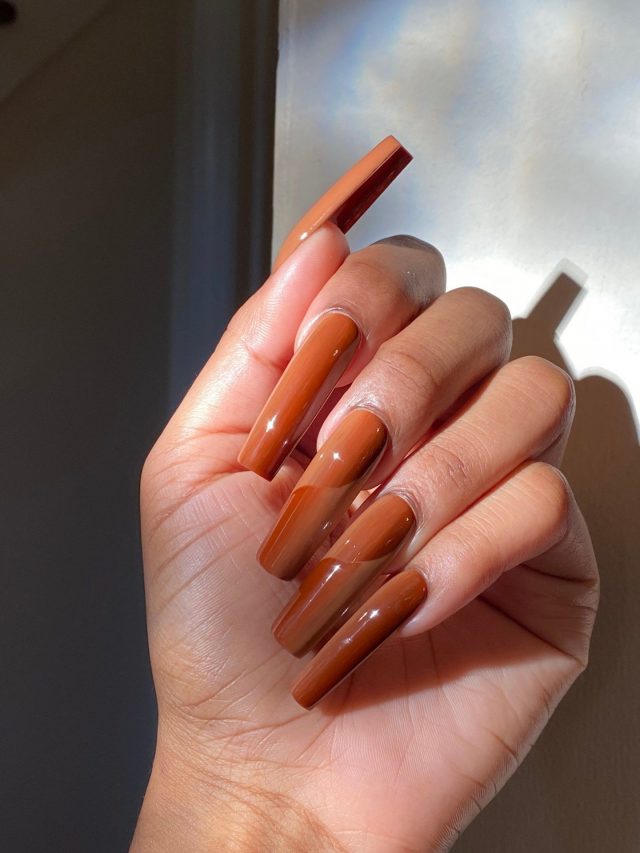 Long Fall Nails 2023 15 Ideas: Embrace the Season with Stunning Nail ...