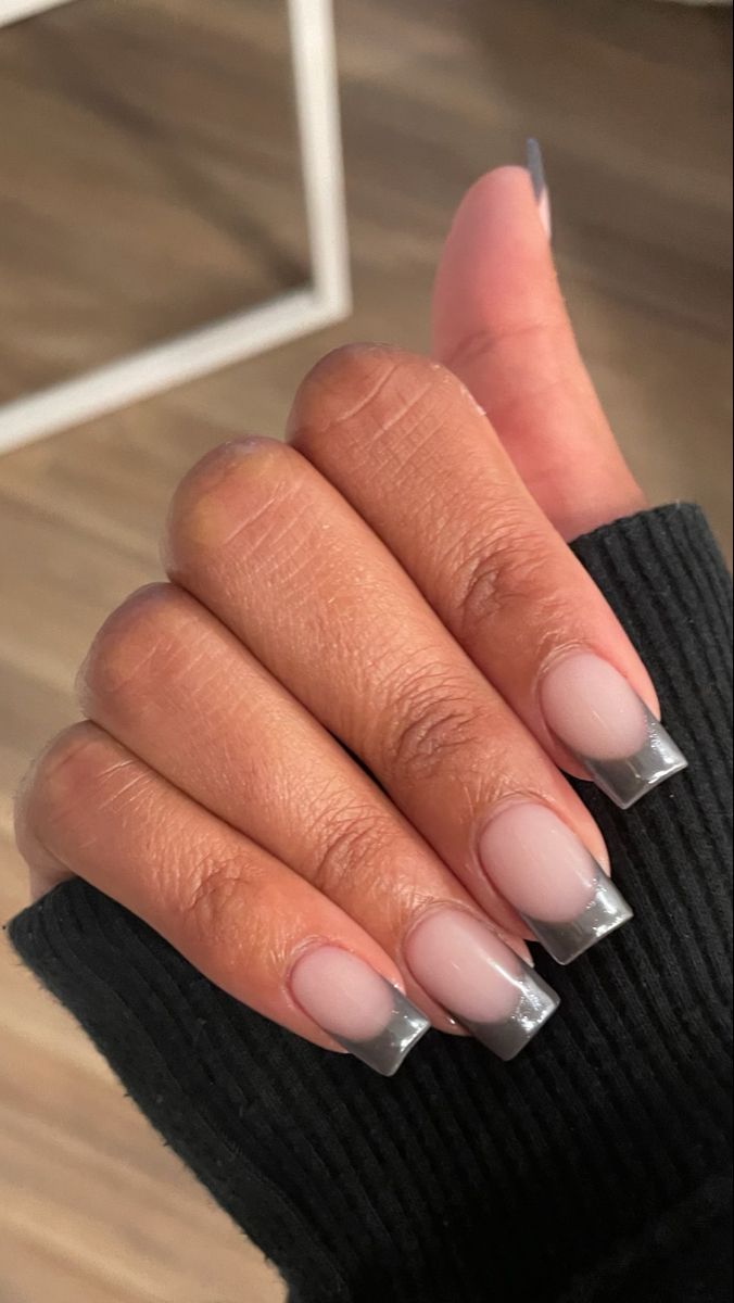 Elevate Your Look: Exceptional French Tip Nails Design Ideas for Dark ...