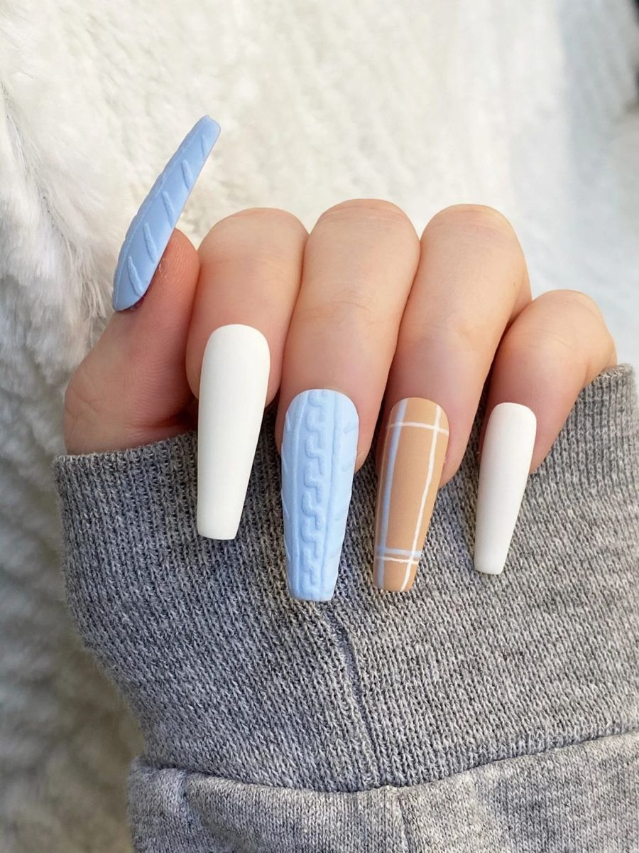 Long Fall Nails 2023 15 Ideas: Embrace the Season with Stunning Nail ...