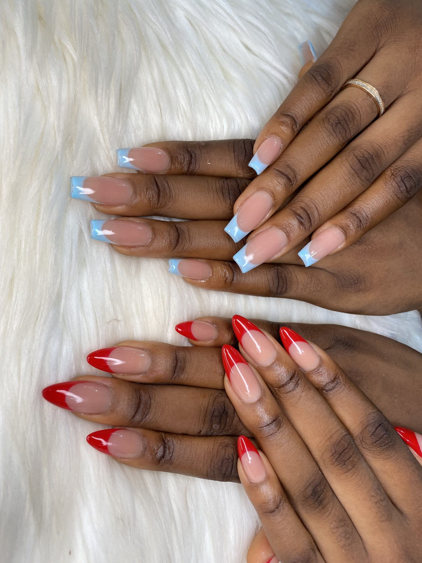 Elevate Your Look: Exceptional French Tip Nails Design Ideas for Dark ...