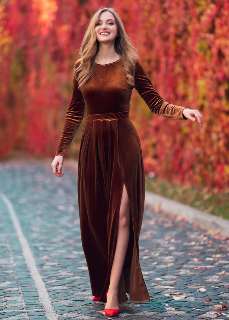 Fall Formal Dress 2023: Modest Long Sleeve Dresses for the Elegant Look
