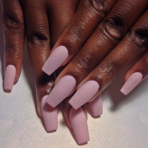 Matte Nails for Dark Skin: 15 Ideas to Enhance Your Style - Fall Update ...