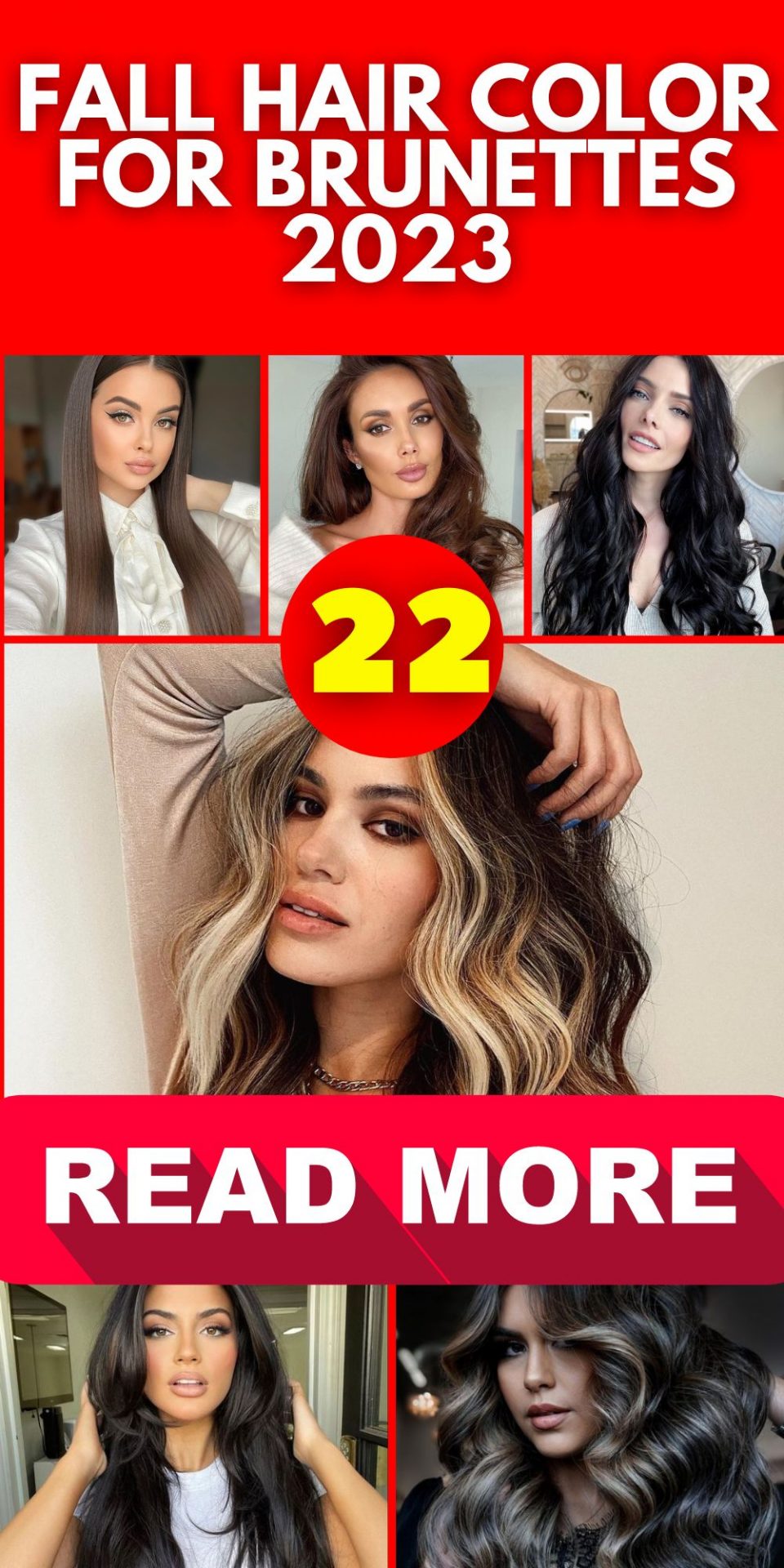 Fall Hair Color 22 Ideas for Brunettes in 2023: Elevate Your Look with ...