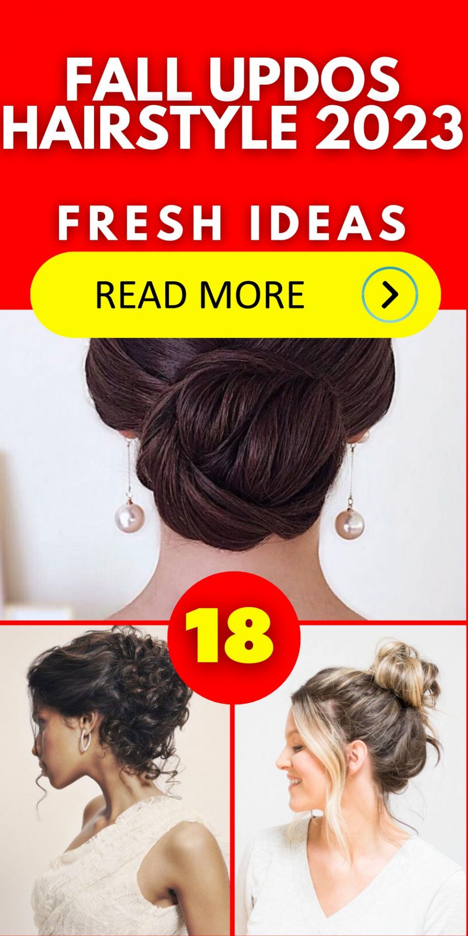 Fall Updos Hairstyle 2023 18 Ideas: Embrace Elegance and Style - Fall ...