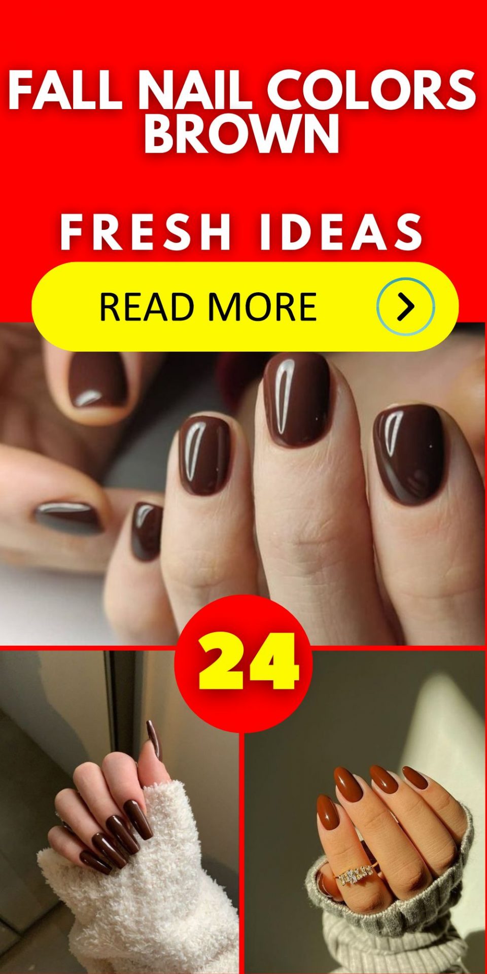 Fall Nail Colors Brown 24 Ideas: Embrace the Warmth of Autumn - women ...