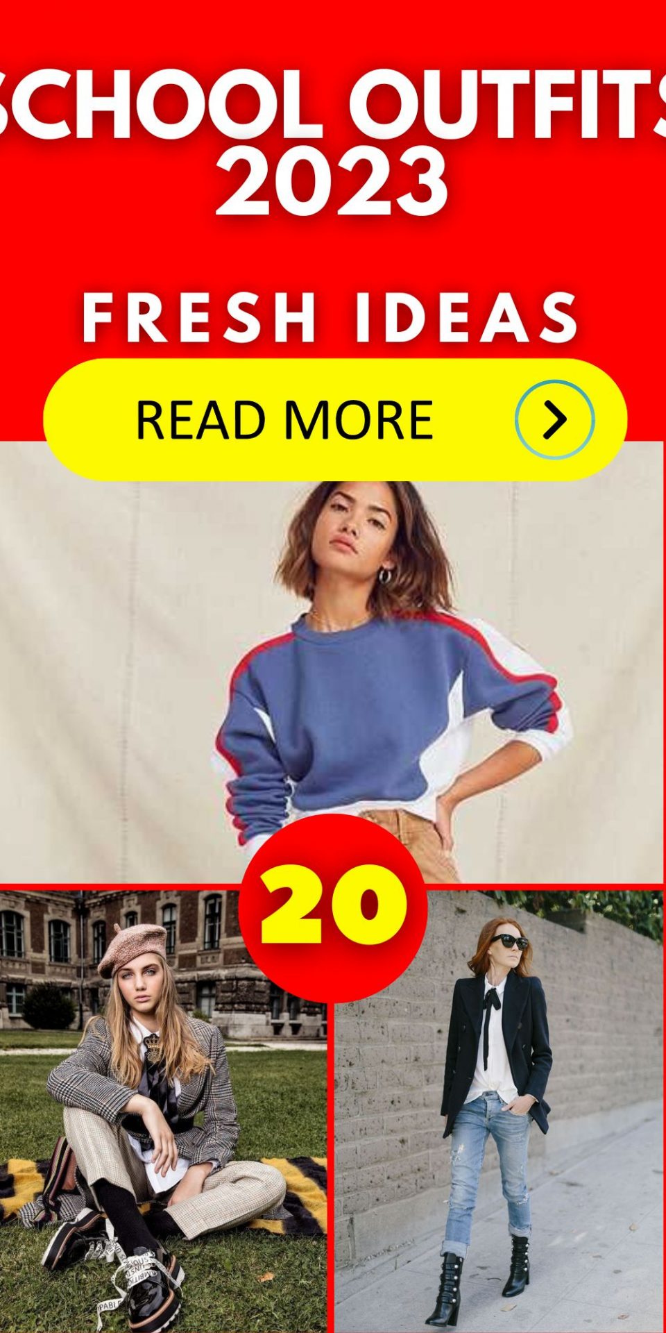 School Outfits 2023 20 Ideas: Dressing to Impress on Campus! - Fall ...