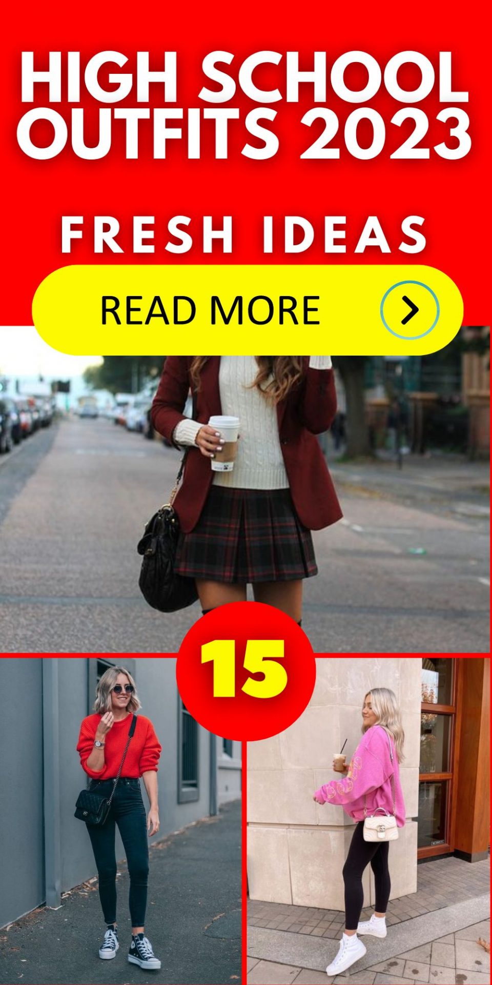 High School Outfits 2023 15 Ideas: Embrace Fashion with Confidence ...