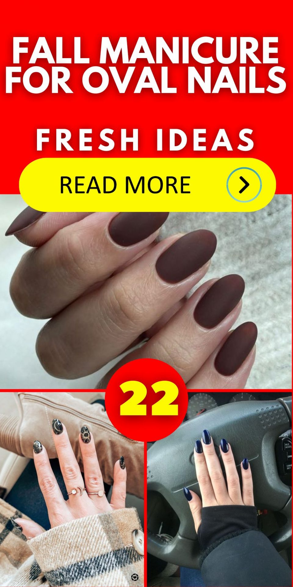 Oval Nail Fall 22 Ideas: Embrace the Latest Nail Trends - Fall Update ...