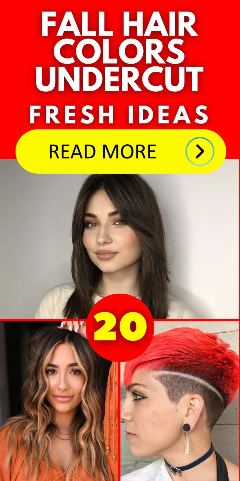 Fall Hair Colors Undercut 20 Ideas: Embrace the Season with Style ...