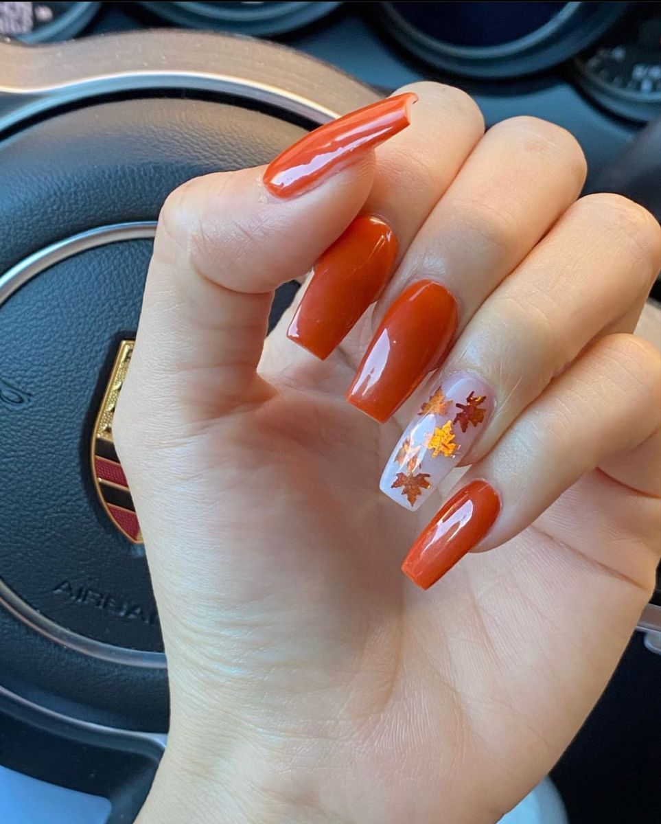 Fall Nail Colors: Orange 24 Ideas for a Stylish Look - Fall Update ...