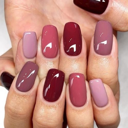 Fall Nail Colors: Beautiful Pink 18 Ideas to Elevate Your Style - Fall ...