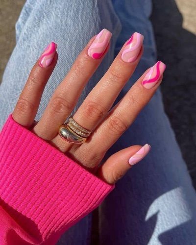 Barbie Pink Nails with Design 28 Ideas: Embrace Your Playful Side ...