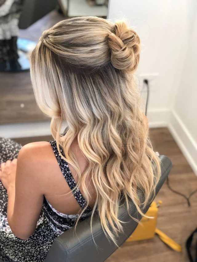 Half Down Fall Hairstyle 2023 20 Ideas - Fall Update Ideas 2025