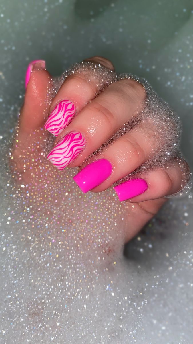 Barbie Pink Nails with Design 28 Ideas: Embrace Your Playful Side ...