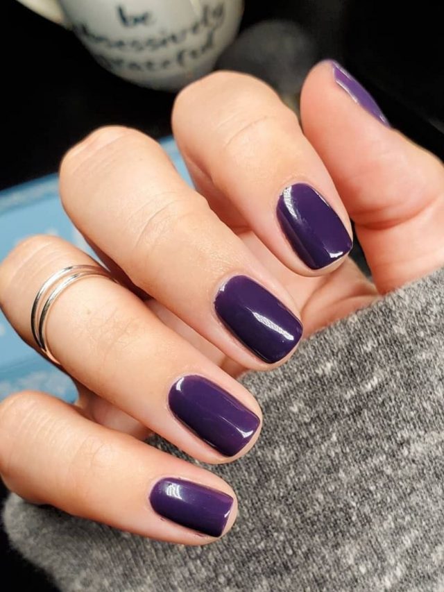 Fall Nail Colors: Captivating Purple 20 Ideas to Elevate Your Style ...