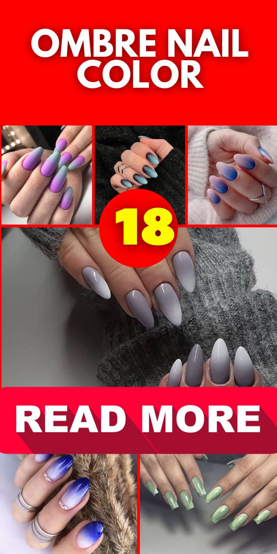 Ombre Nail Color 18 Ideas: Adding a Gradient Touch to Your Manicure ...