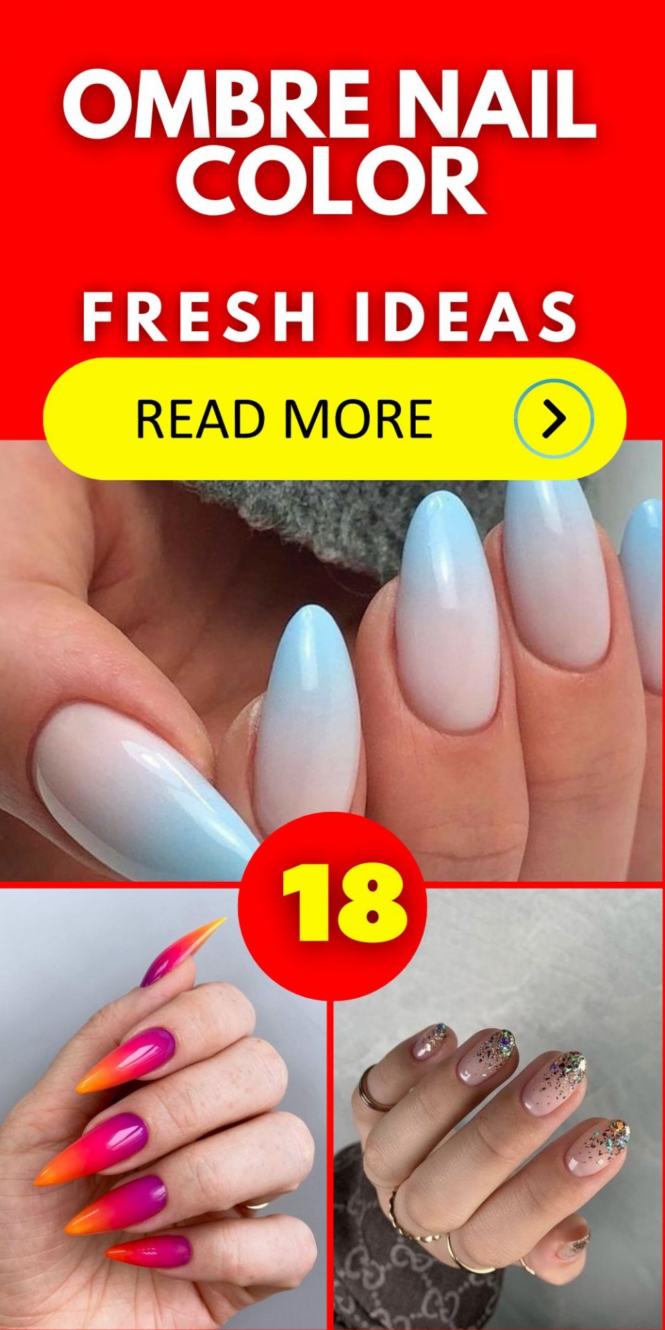 Ombre Nail Color 18 Ideas: Adding a Gradient Touch to Your Manicure ...