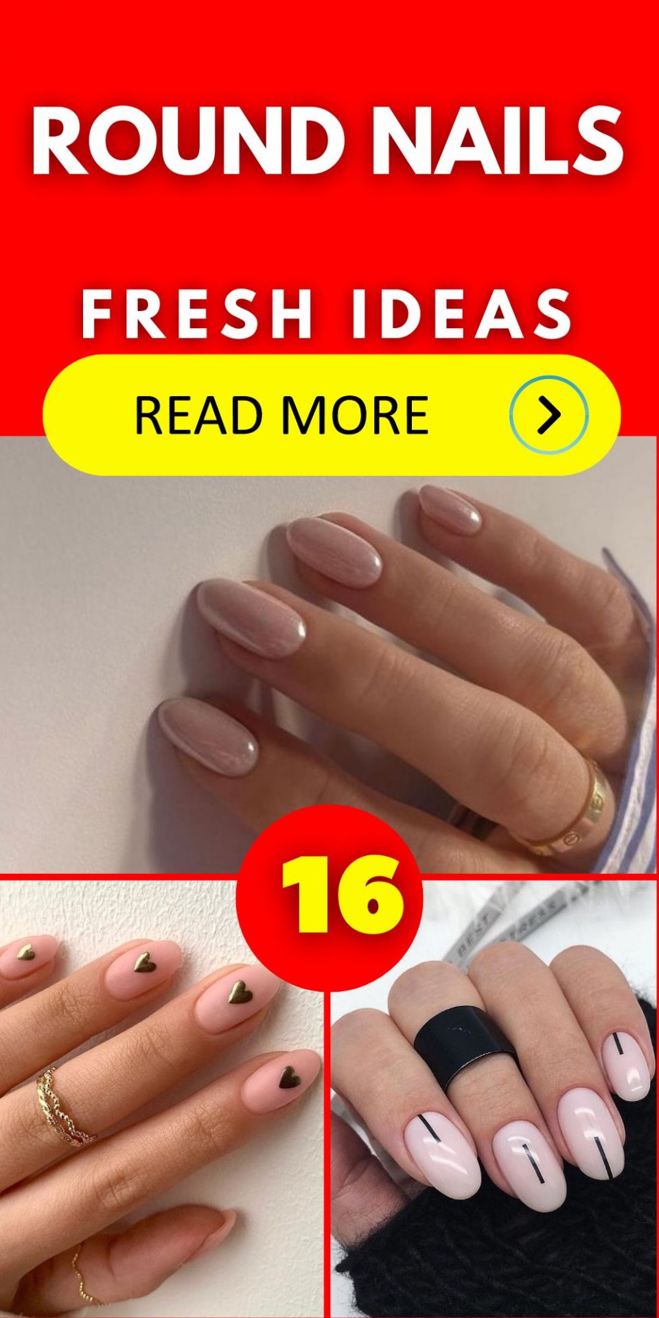 Round Nails 16 Ideas: Embrace the Beauty of Circular Nail Designs ...