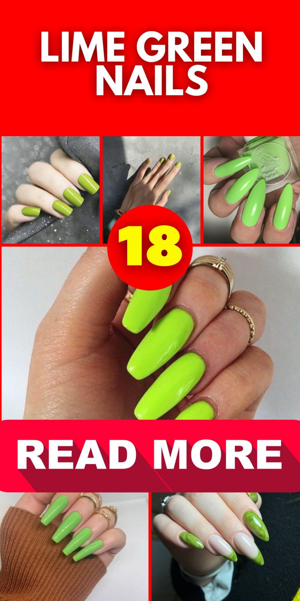Lime Green Nails 18 Ideas: Embrace the Trendy and Vibrant Look! - Fall ...