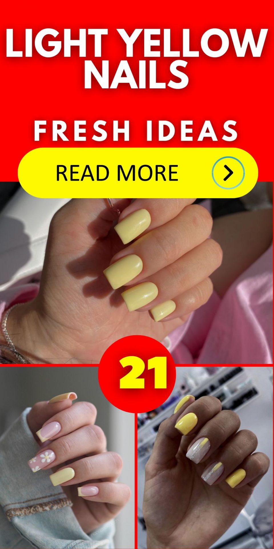 Light Yellow Nails 21 Ideas: Embracing the Sunny Hue for Stylish Nails ...