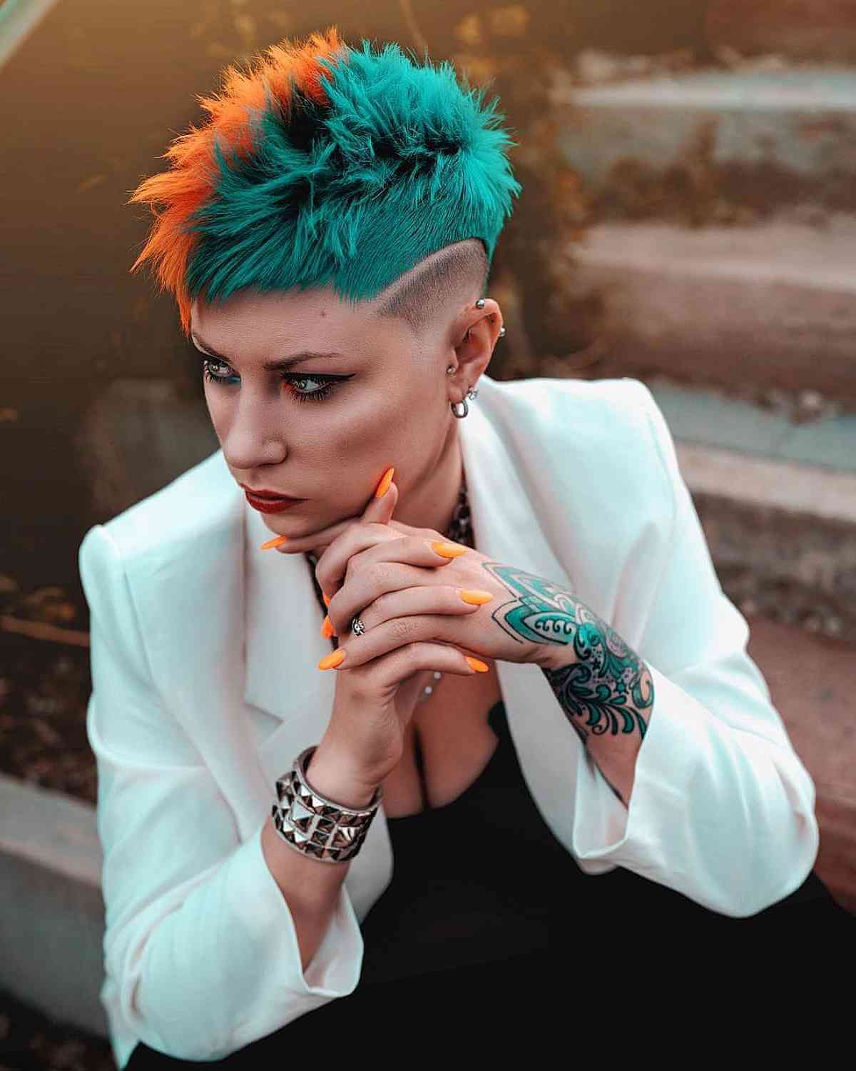Mohawk Haircut Women 21 Ideas: Embracing Bold and Edgy Styles - Fall ...