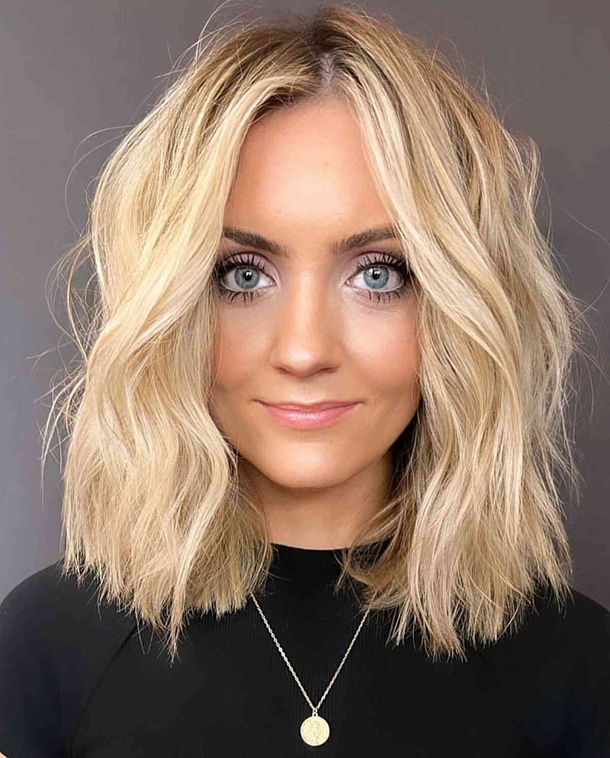 Choppy Lob Haircuts 16 Ideas: Embrace the Trendy and Playful Look ...
