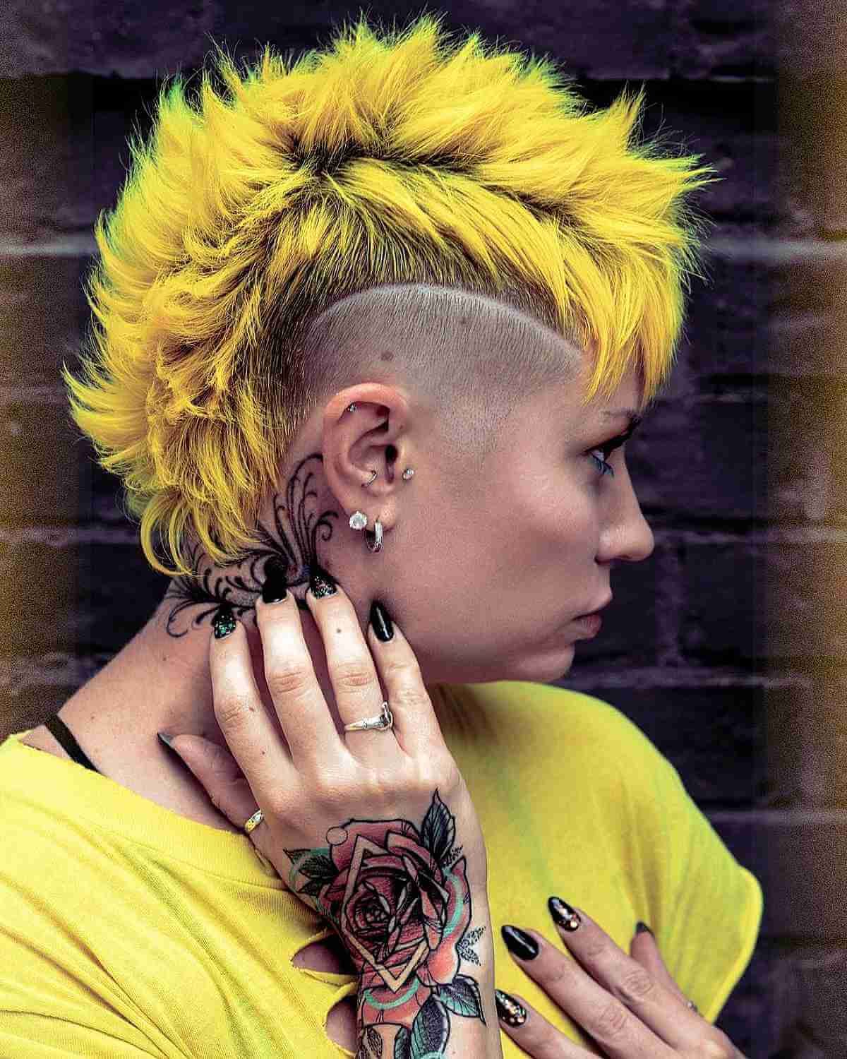 Mohawk Haircut Women 21 Ideas: Embracing Bold and Edgy Styles - Fall ...