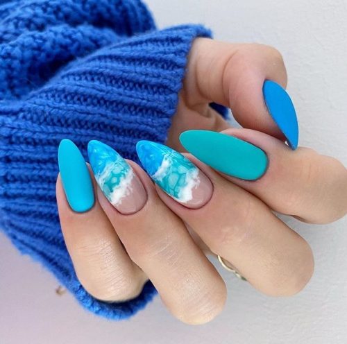 Exploring Creative Blue Nails 21 Ideas: From Subtle Shades to Dazzling ...