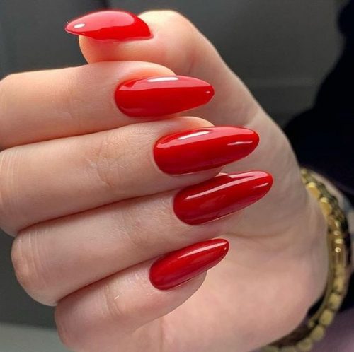 Red Gel Nails 22 Ideas: Adding Glamour to Your Style