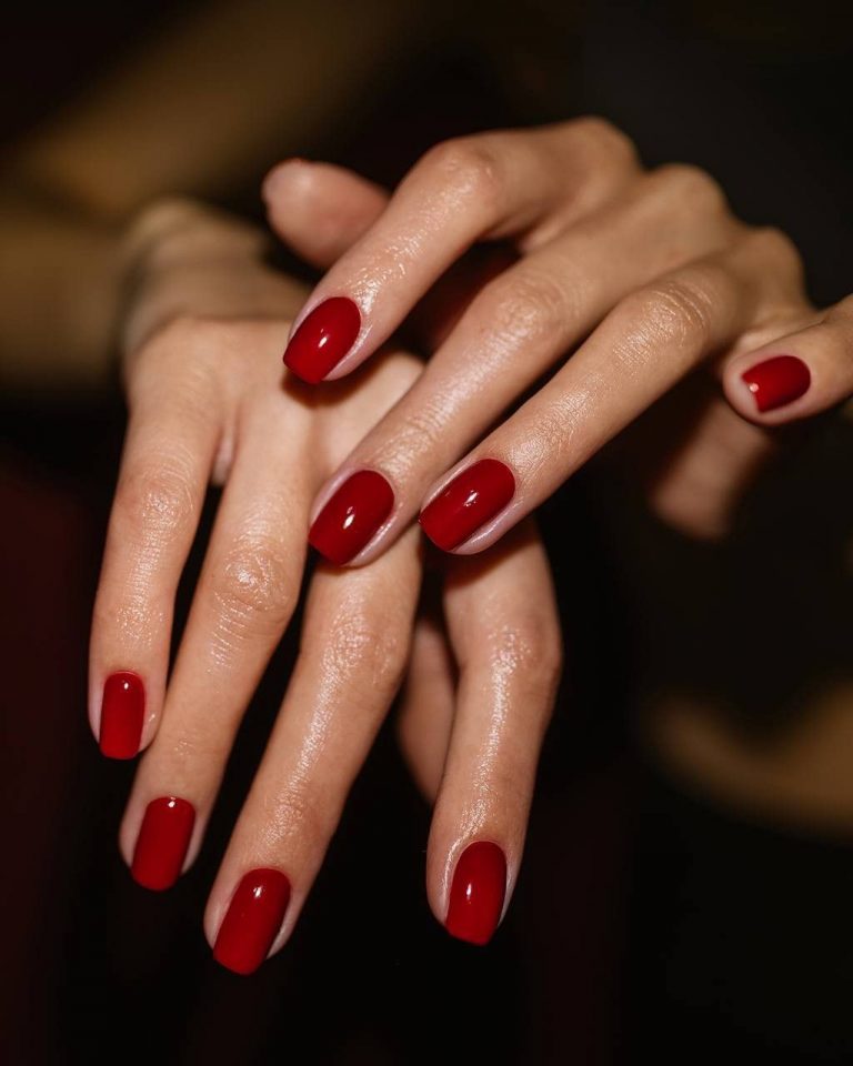 Red Gel Nails 22 Ideas: Adding Glamour to Your Style