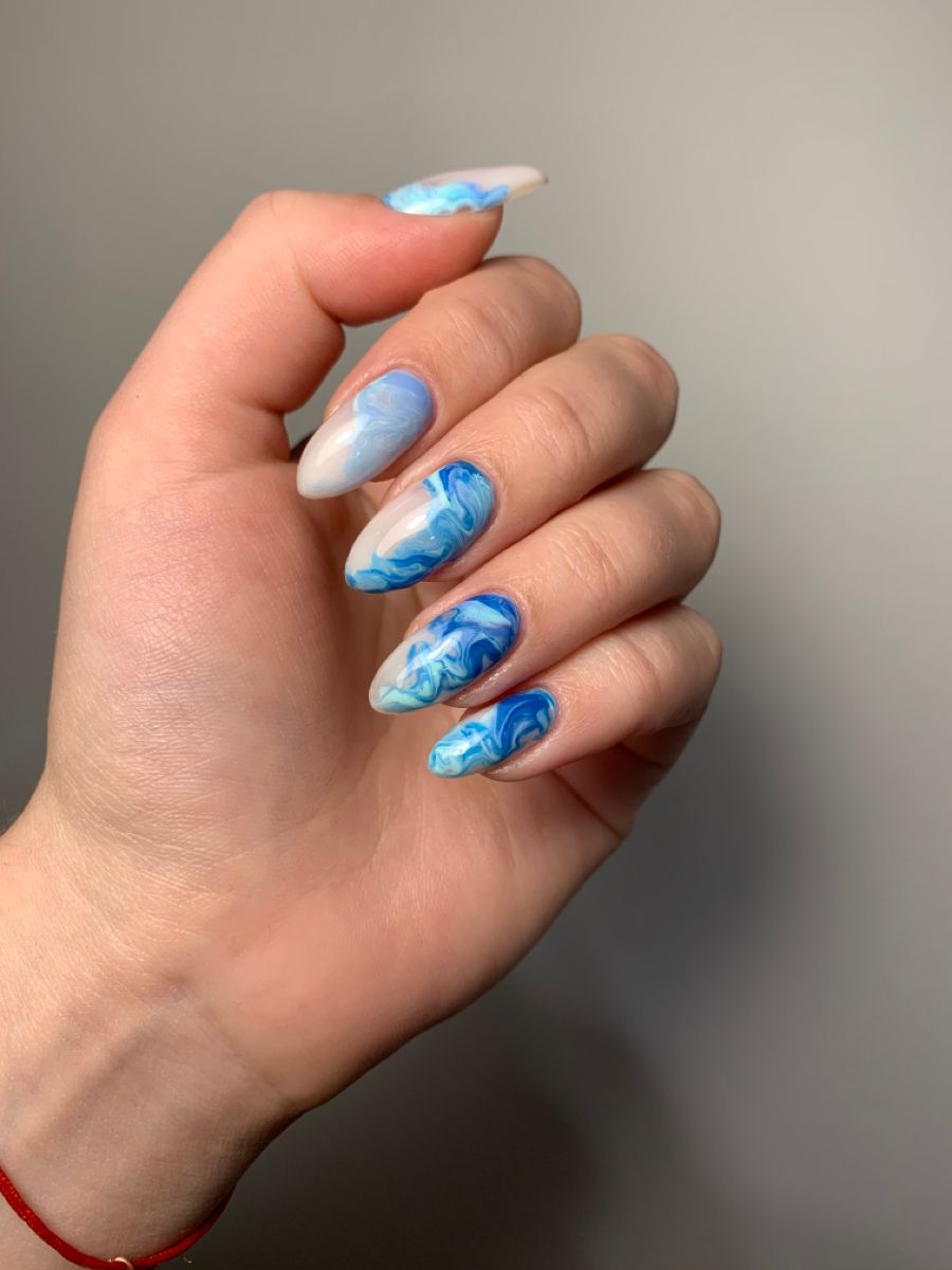 Exploring Creative Blue Nails 21 Ideas: From Subtle Shades to Dazzling ...