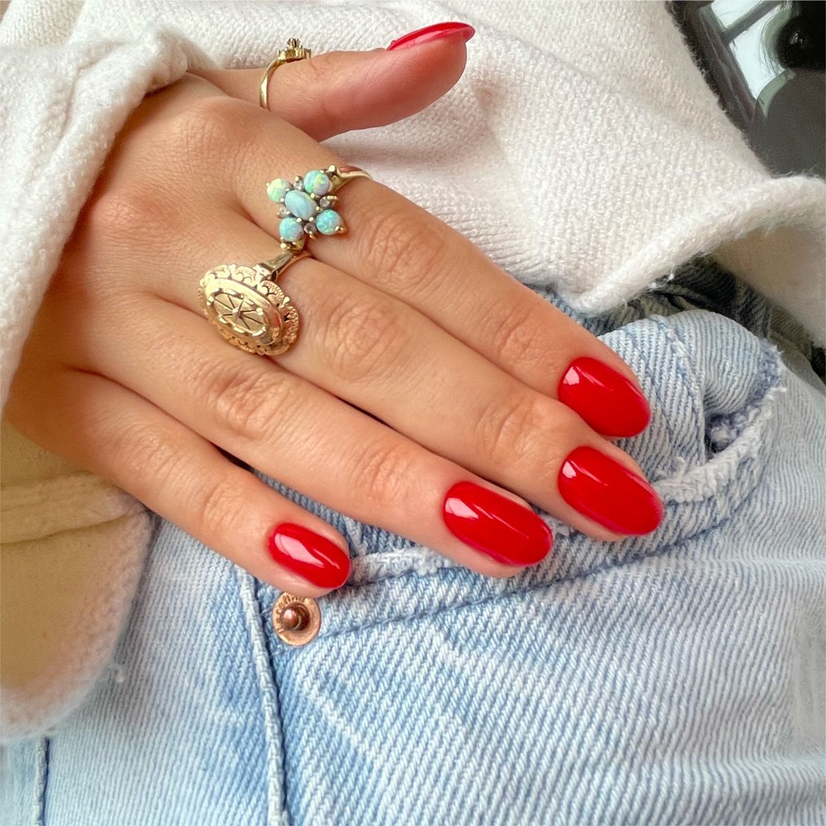 Red Gel Nails 22 Ideas: Adding Glamour to Your Style