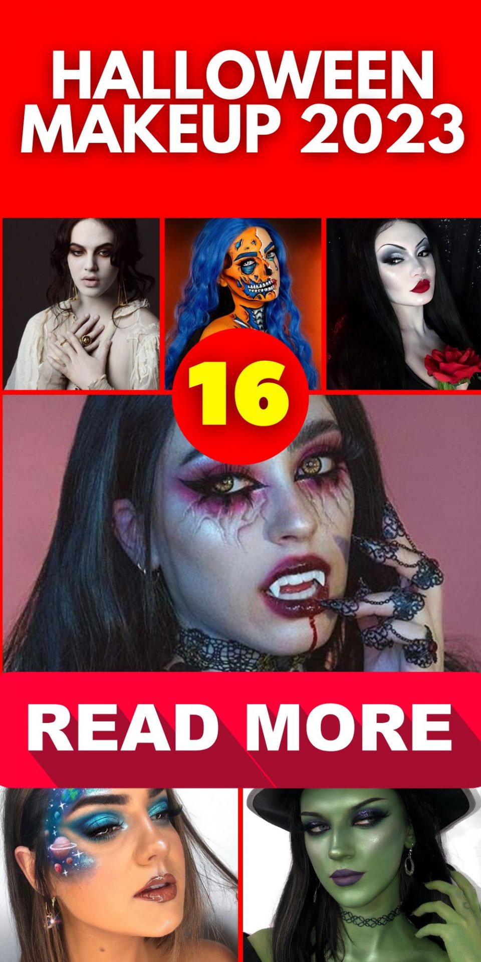 Halloween Makeup 2023 16 Ideas: Get Ready to Spook and Shine - Fall ...